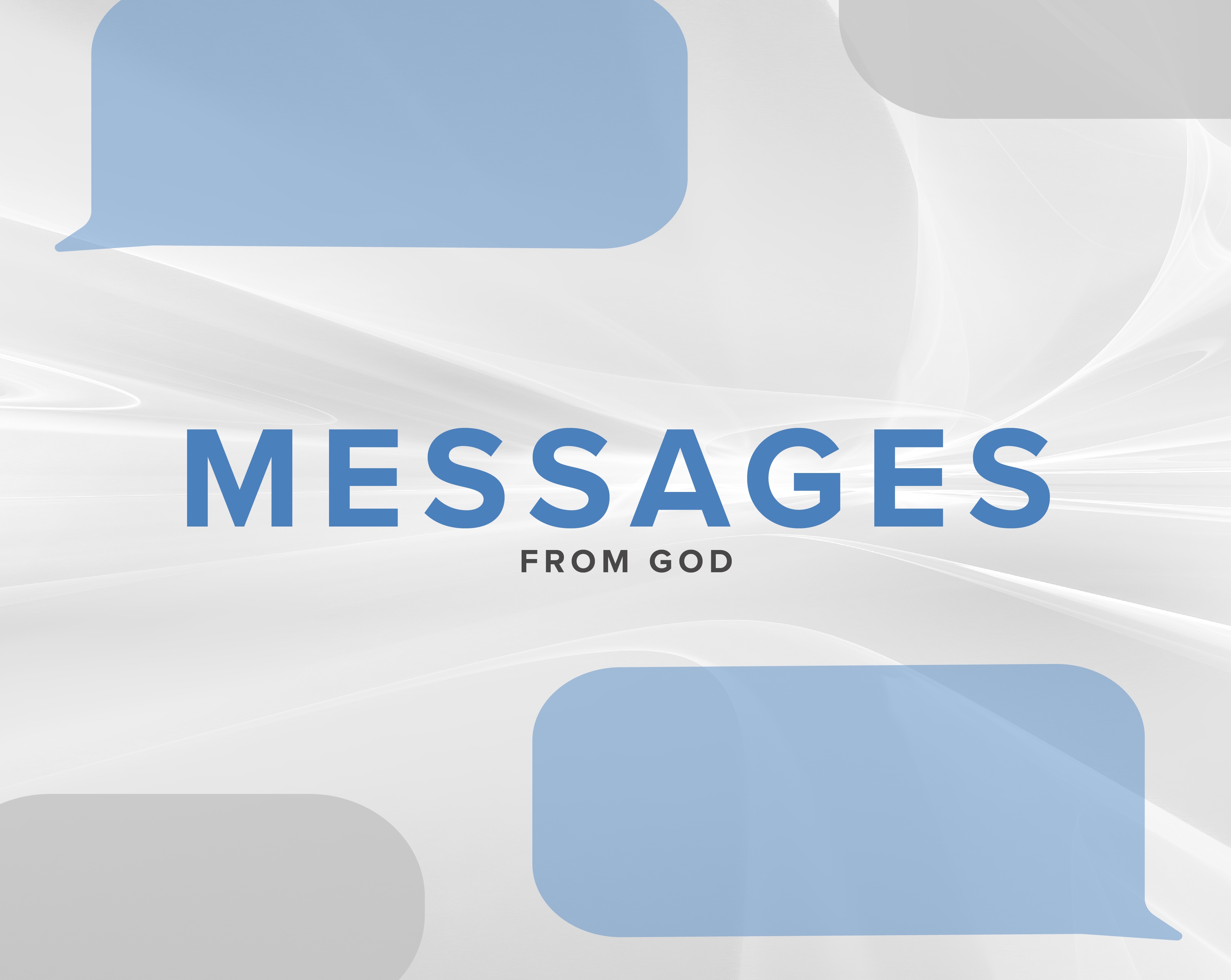 Messages from God // Sundays 9:00 and 11:00 a.m. » Prairie Heights Church